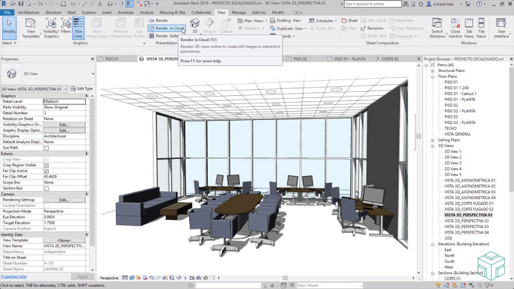 Revit Rendering Settings Interior